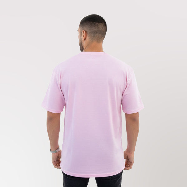 Polera Oversize Hombre Rosada | Dsanti Chile